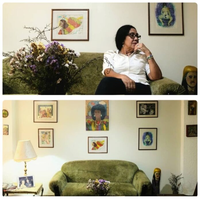 María Bencomo: “Pinto lo que me sale del alma”