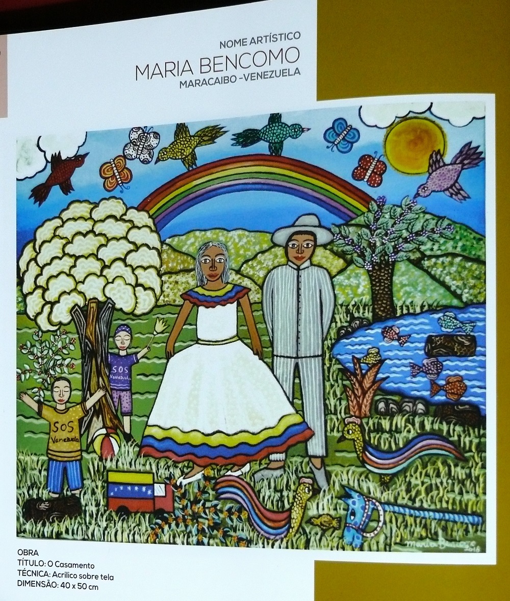 María Bencomo: “Pinto lo que me sale del alma”