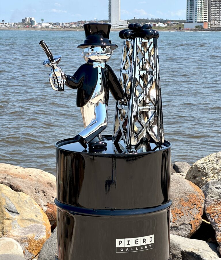 El artista internacional Pieri presenta su nueva colección Monopoly Oil