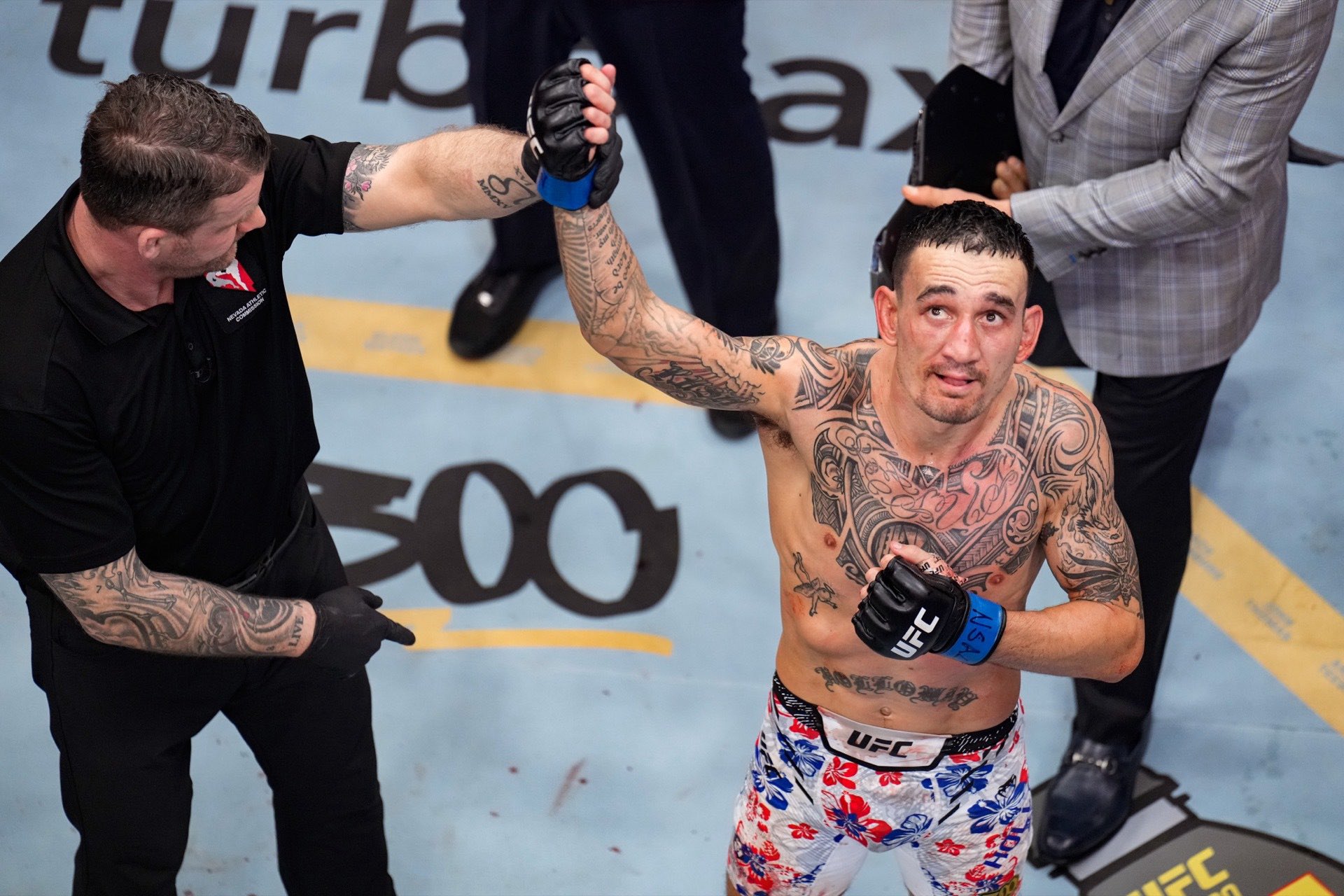 Max Holloway le propinó a Justin Gaethje uno de los mejores KO de todos ...