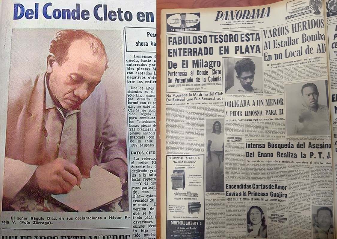 El tesoro del Conde Cleto escondido en Maracaibo por El Milagro: No es ...