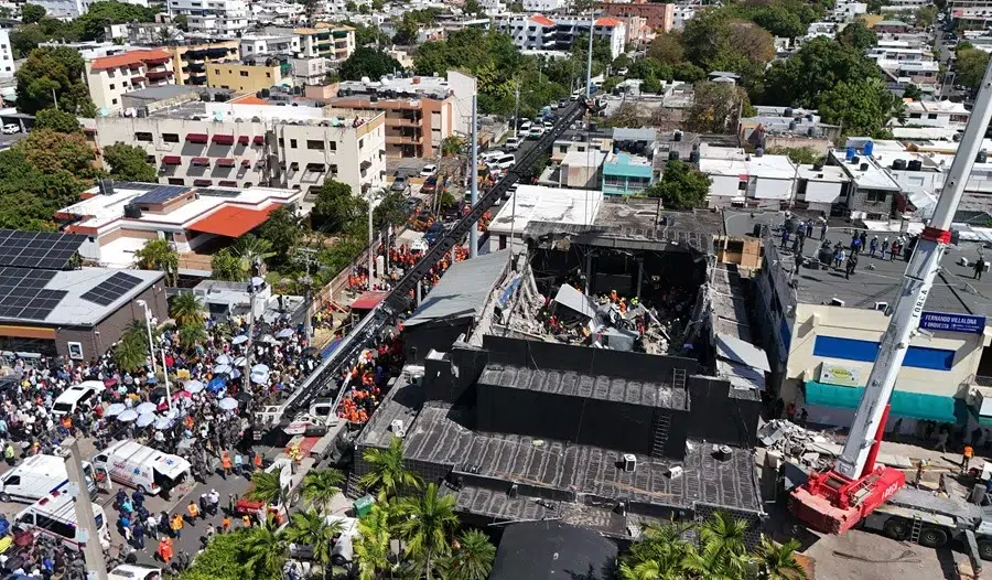 Aumenta a 231 cifra de fallecidos tras el desplome de la discoteca Jet Set en República Dominicana